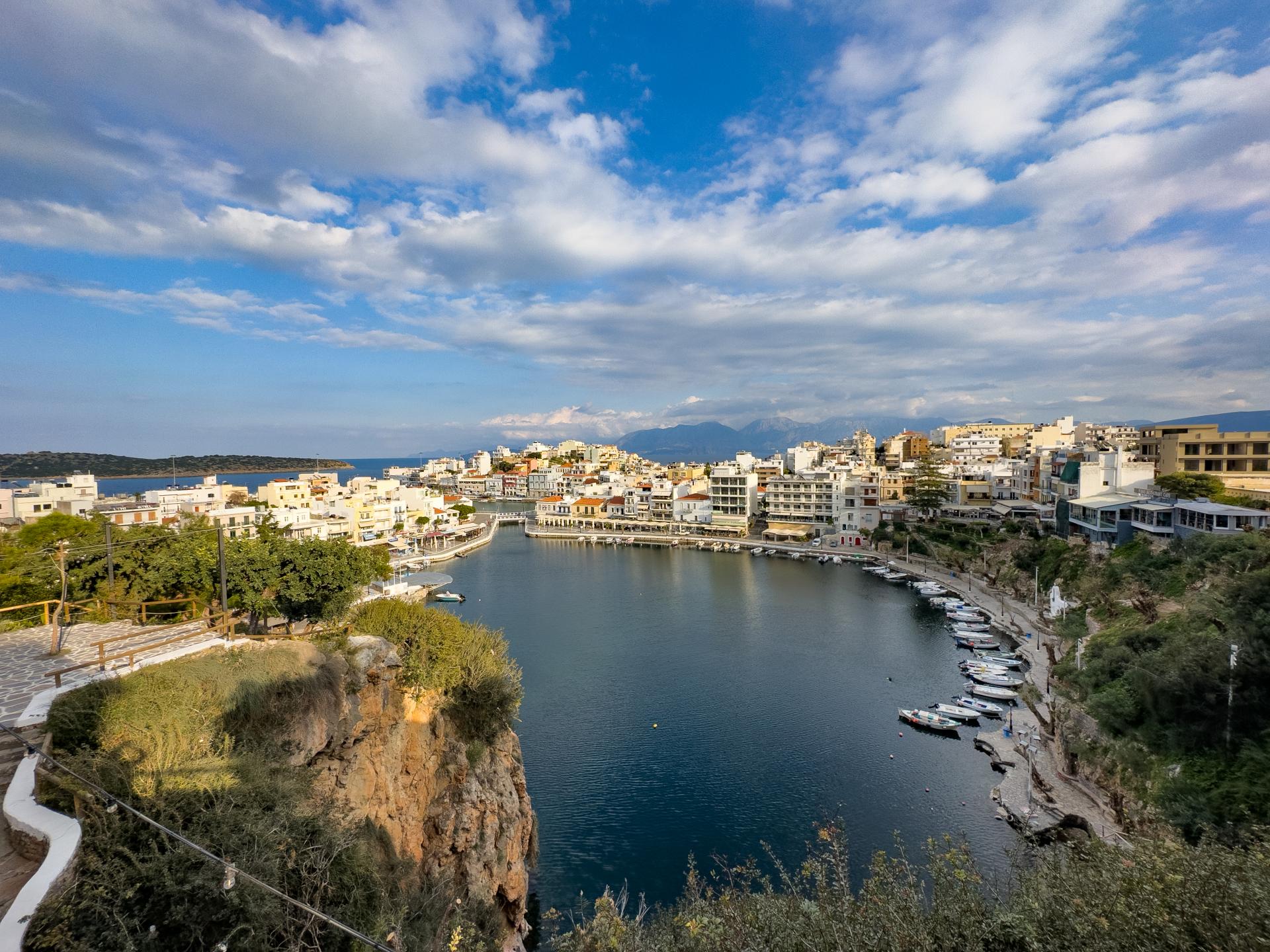 Agios Nikolaos apartments booking Crete, city town by the sea in Greece